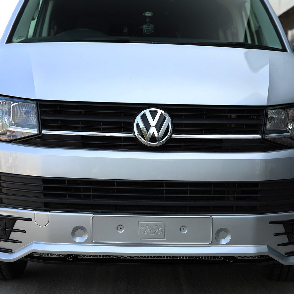 For VW T6 Transporter Front Sportline Spoiler – Painted & Ready to Fit ...