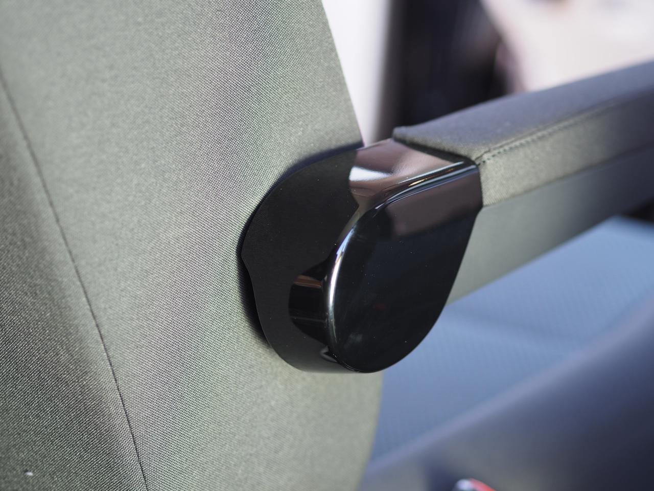 VW T6 Twin Seat Hinge Caps + Arm rest Styling Caps Piano Black Interio ...