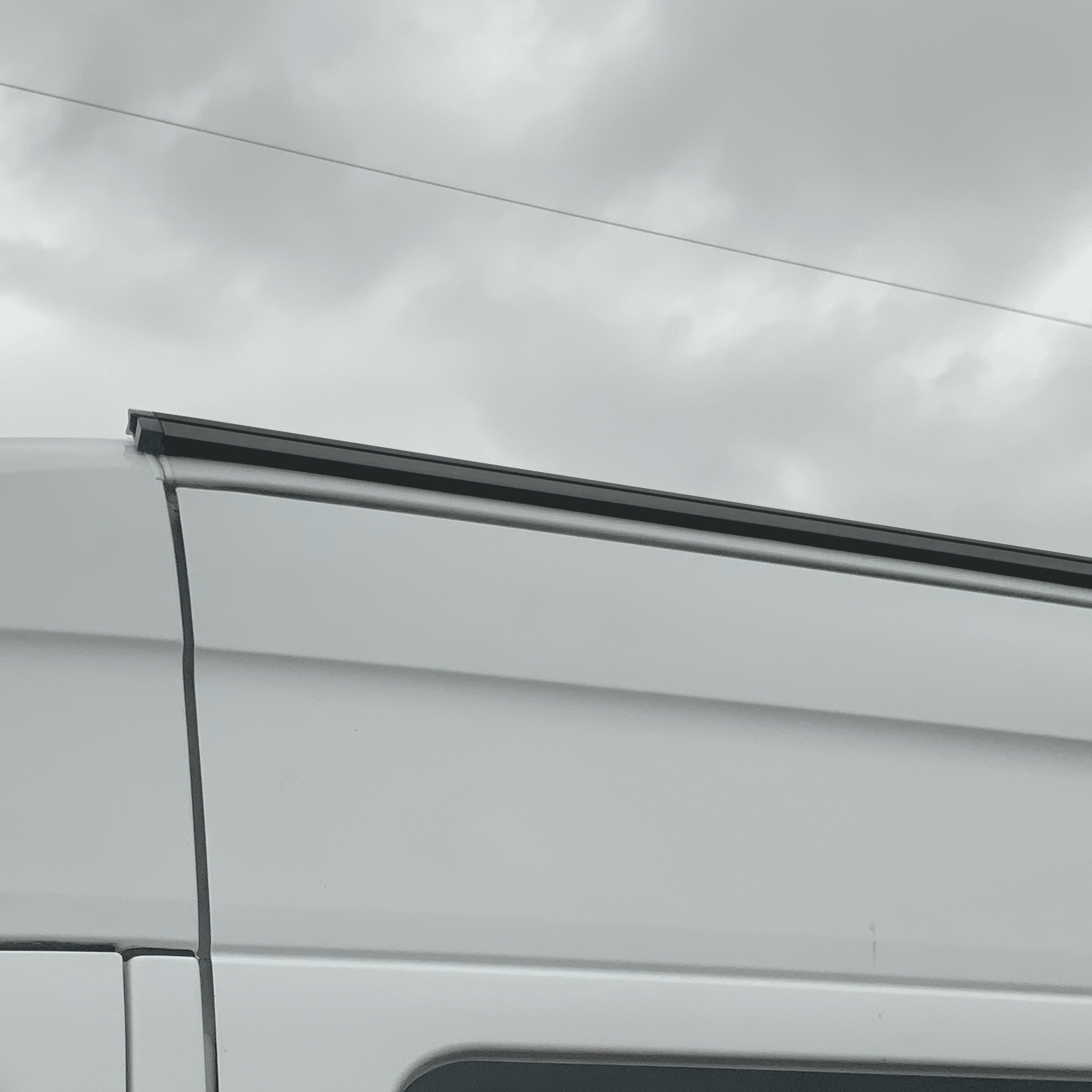 VW Crafter Awning Rails Swb , Mwb, Lwb (Black) – Van-X