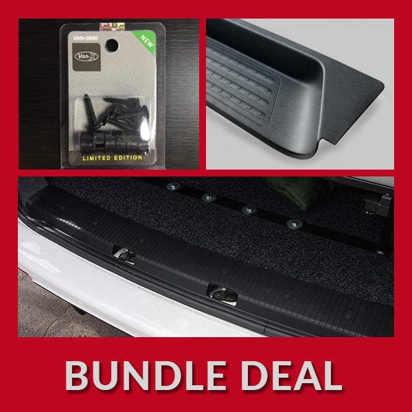 VW T5, T5.1 V2 Barn door Threshold Cover + Side Step + Fitting Kit – Van-X
