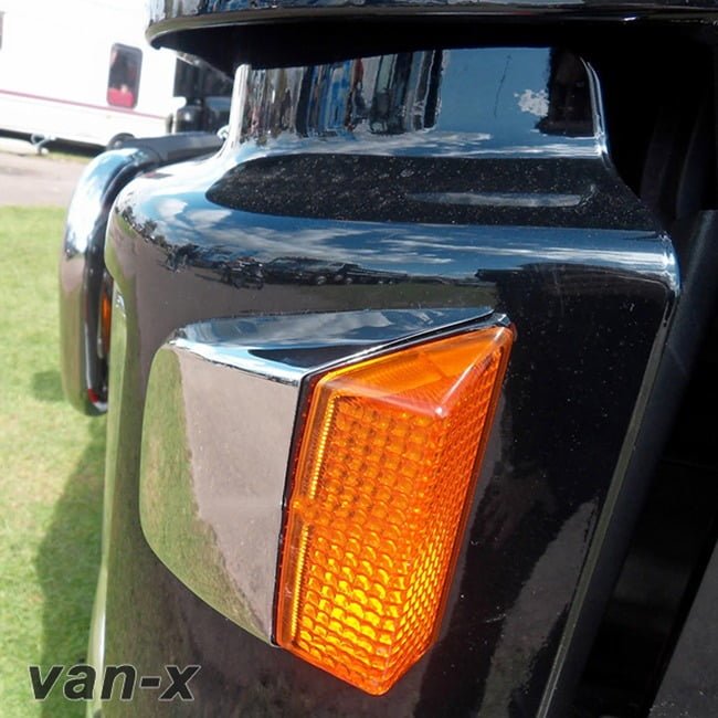 For Volvo Fh Stainless Steel Side Indicator Covers – Van-X