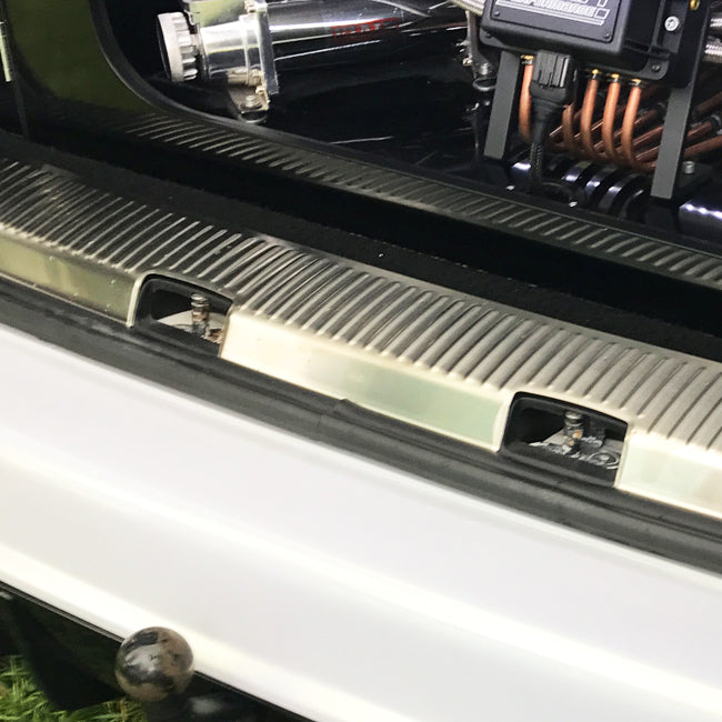 VW T5 , T5.1 Transporter Stainless Rear Threshold Cover Barn Door Only ...