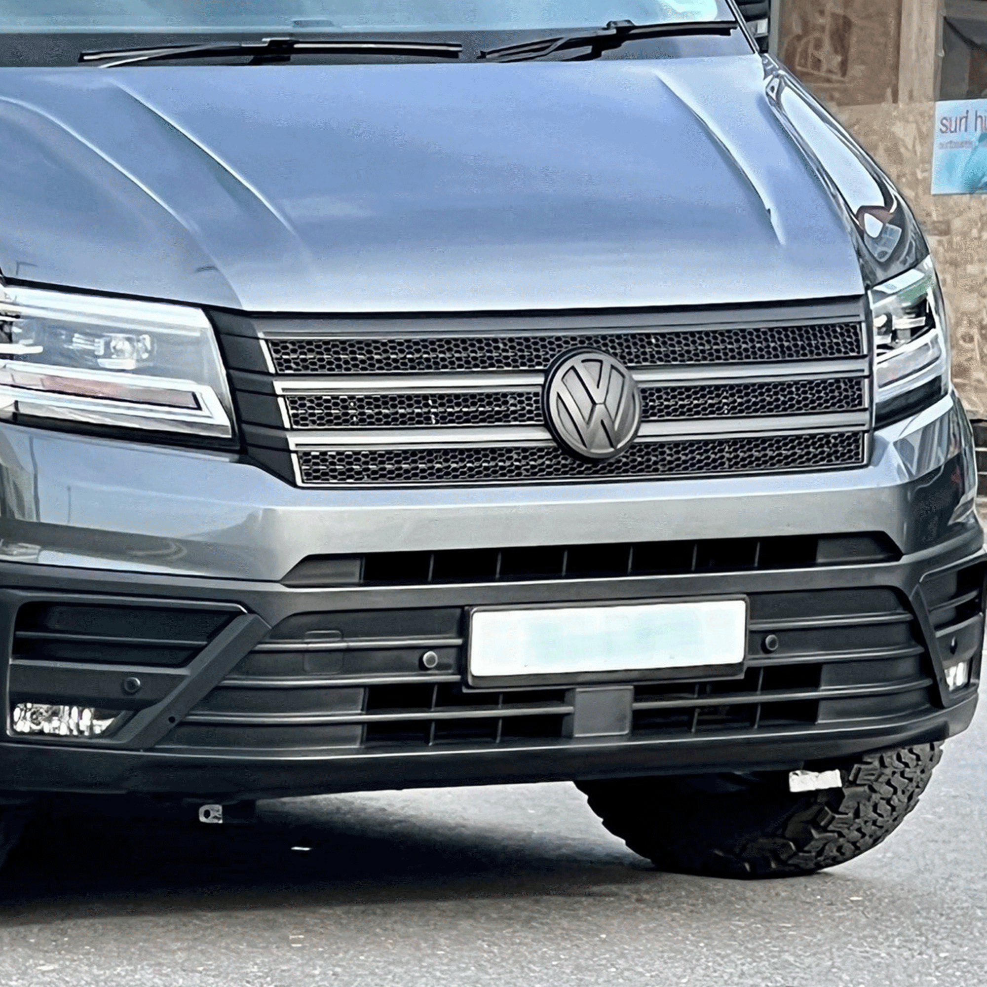 For VW Crafter New Shape Honeycomb Grille Inserts – Van-X